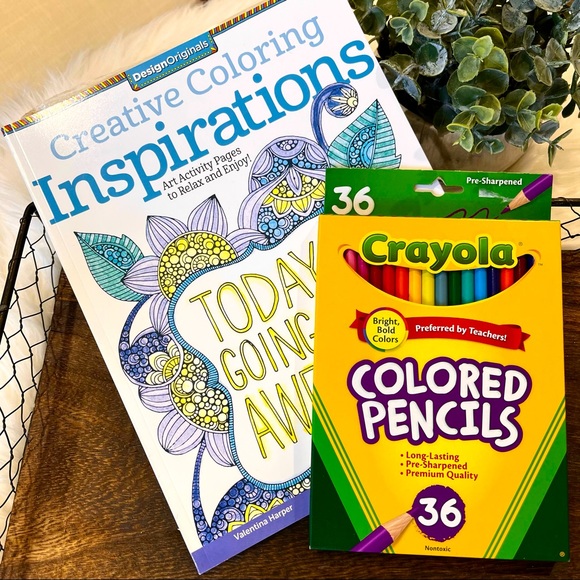 Creative Coloring Inspirations Art Activity Pages